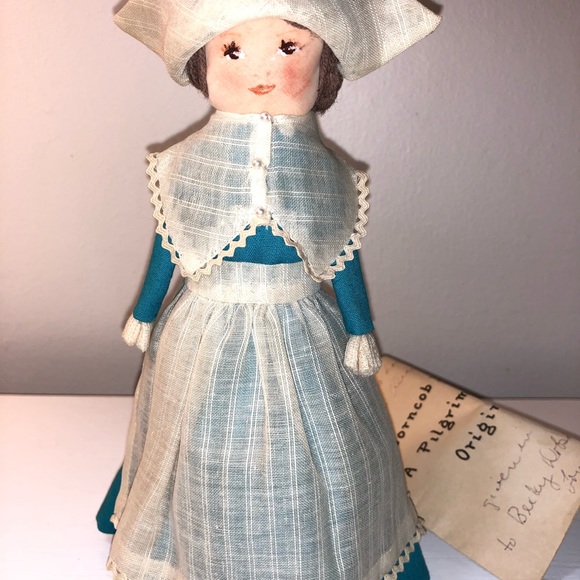 Corncob Doll A Pilgrim Place Original | Art | Rare Mid 2th Century Corn ...